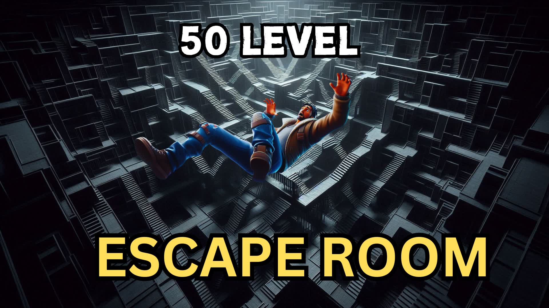 50 Level Escape Room 🔒🔑 [ jordy_377 ] – Fortnite Creative Map Code
