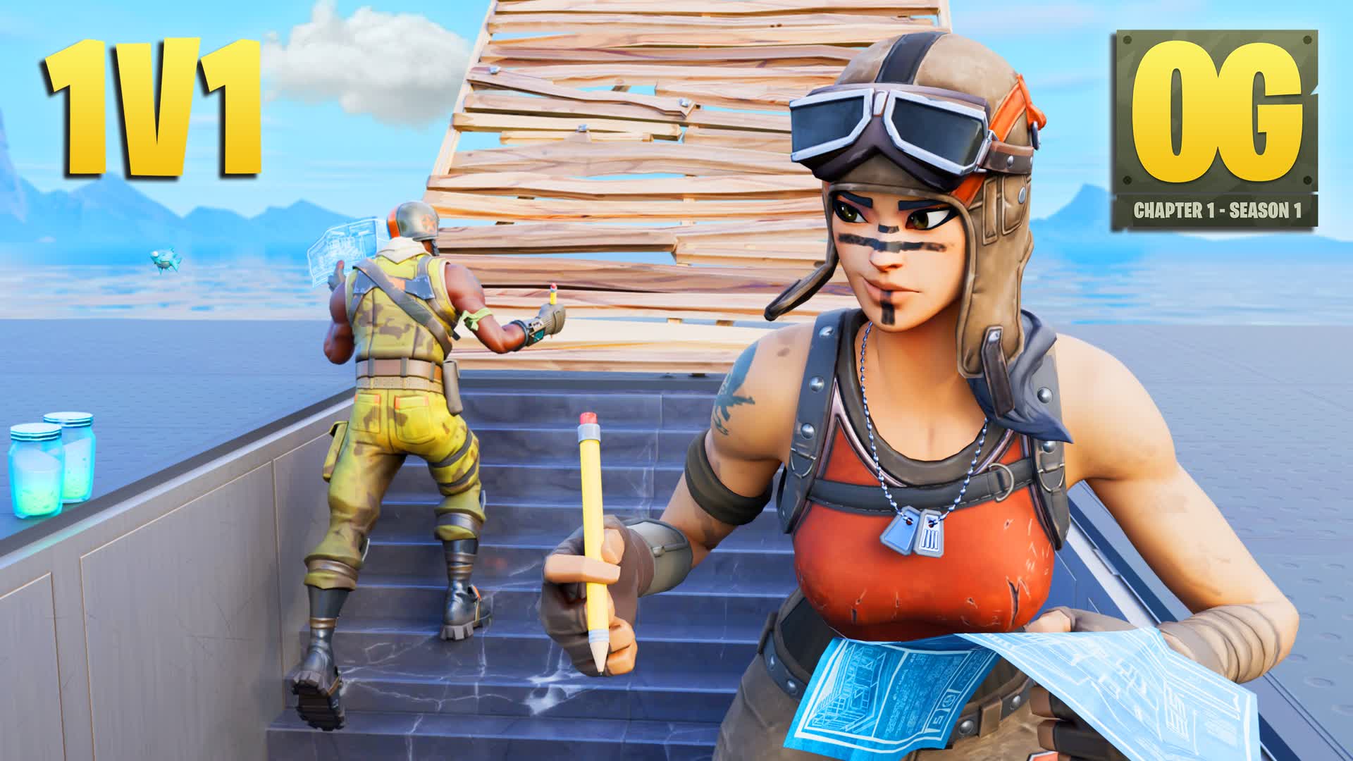 REDS 1V1 - OG BUILD FIGHTS🔴 [ redyt ] – Fortnite Creative Map Code